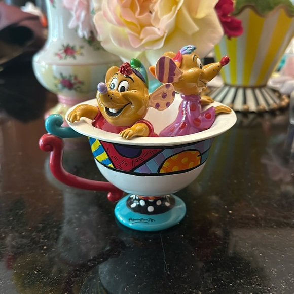 Britto | Accents | Britto Cinderella Gus And Jac In Teacup | Poshmark